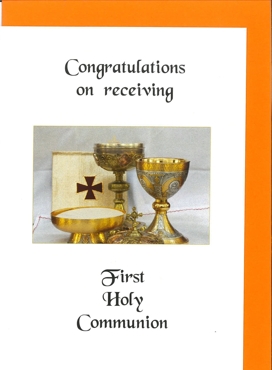 RP93d Congratulations on First Holy Communion – Glencairn Abbey Shop